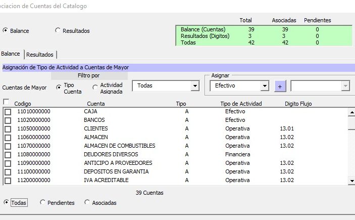 Módulo EEFF Flujo de Efectivo - Ventas mi consultor